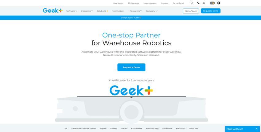 Building on a Breakthrough 2025, Geek+ Accelerates Automation ...