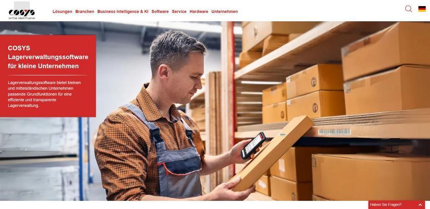 COSYS Lagerverwaltungssoftware – Effizienz und Transparenz für kleine Unternehmen, Cosys Ident ...