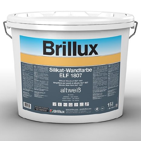 Aus Silex Innen 1807 wird Silikat-Wandfarbe ELF 1807, Brillux GmbH & Co ...