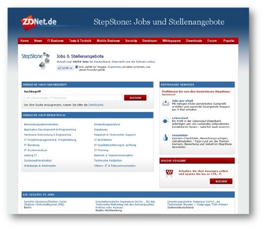 IT at IT's best, StepStone.de, Story - PresseBox